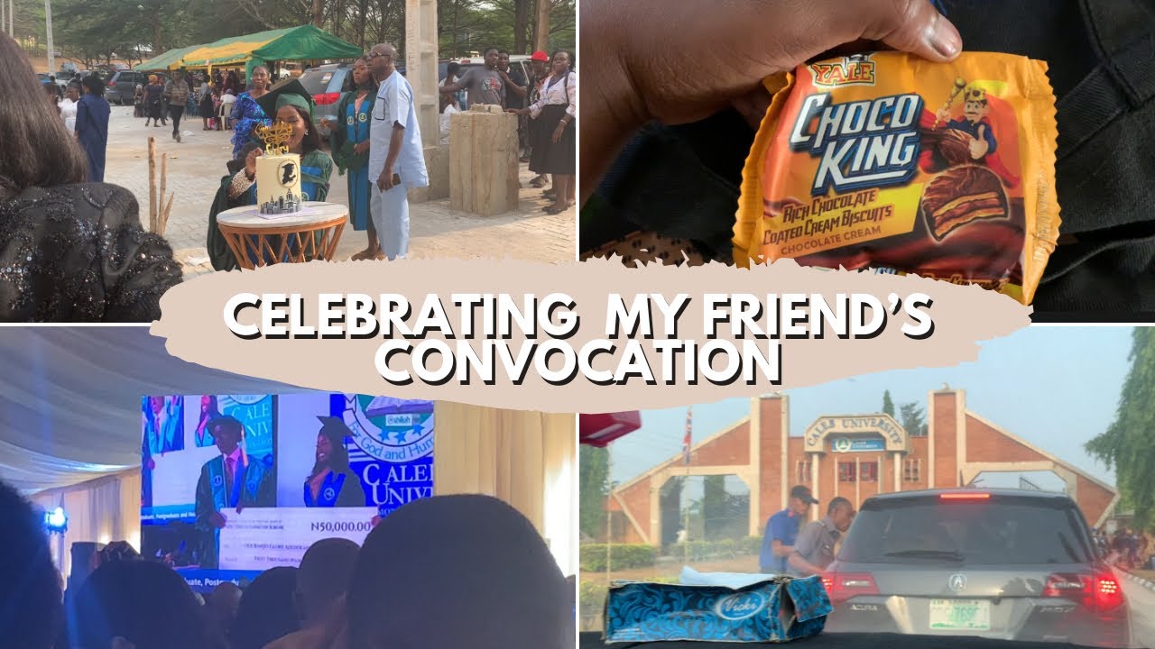 Celebrating My Friend’s Convocation! 🎓 Caleb University Vibes - YouTube