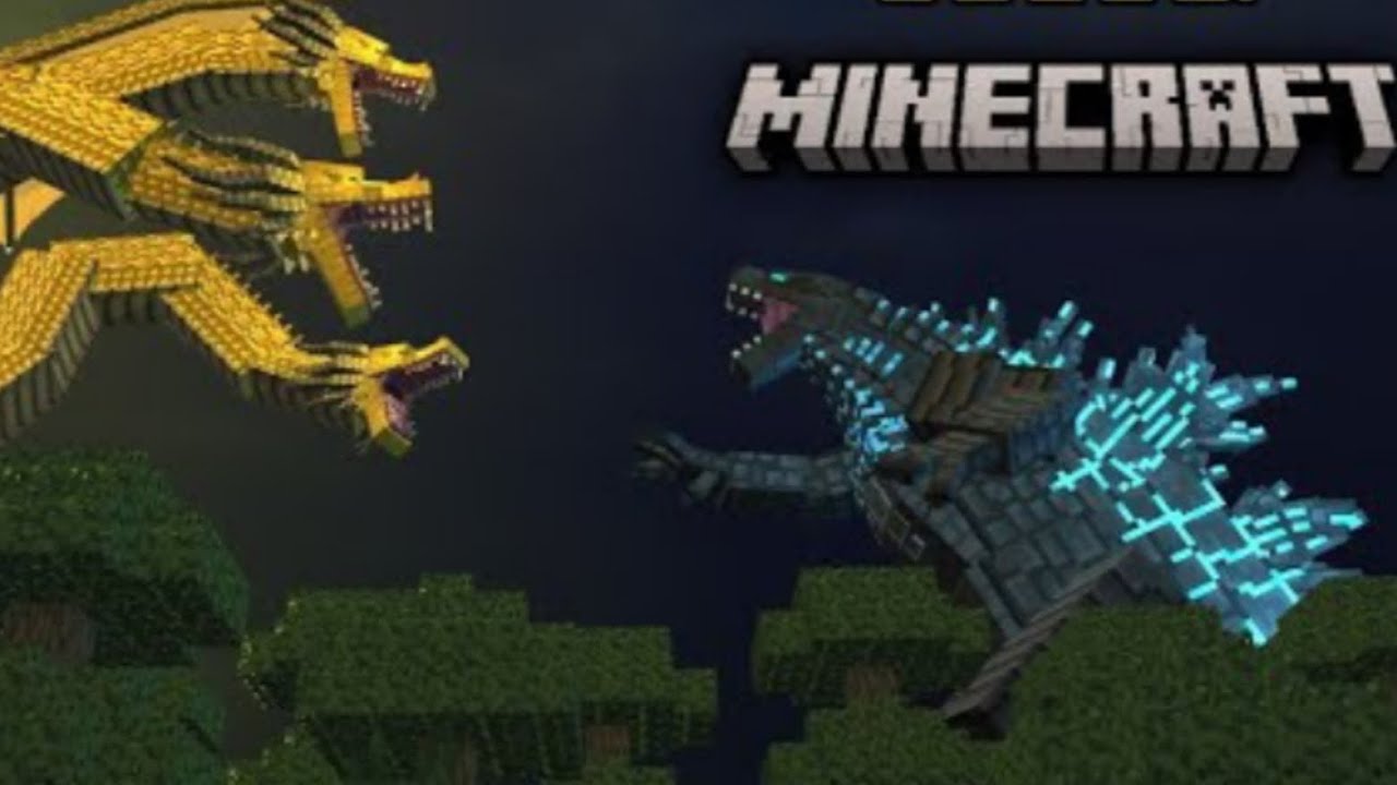 🔥Godzilla Vs King Ghidorah | Minecraft🔥 - YouTube
