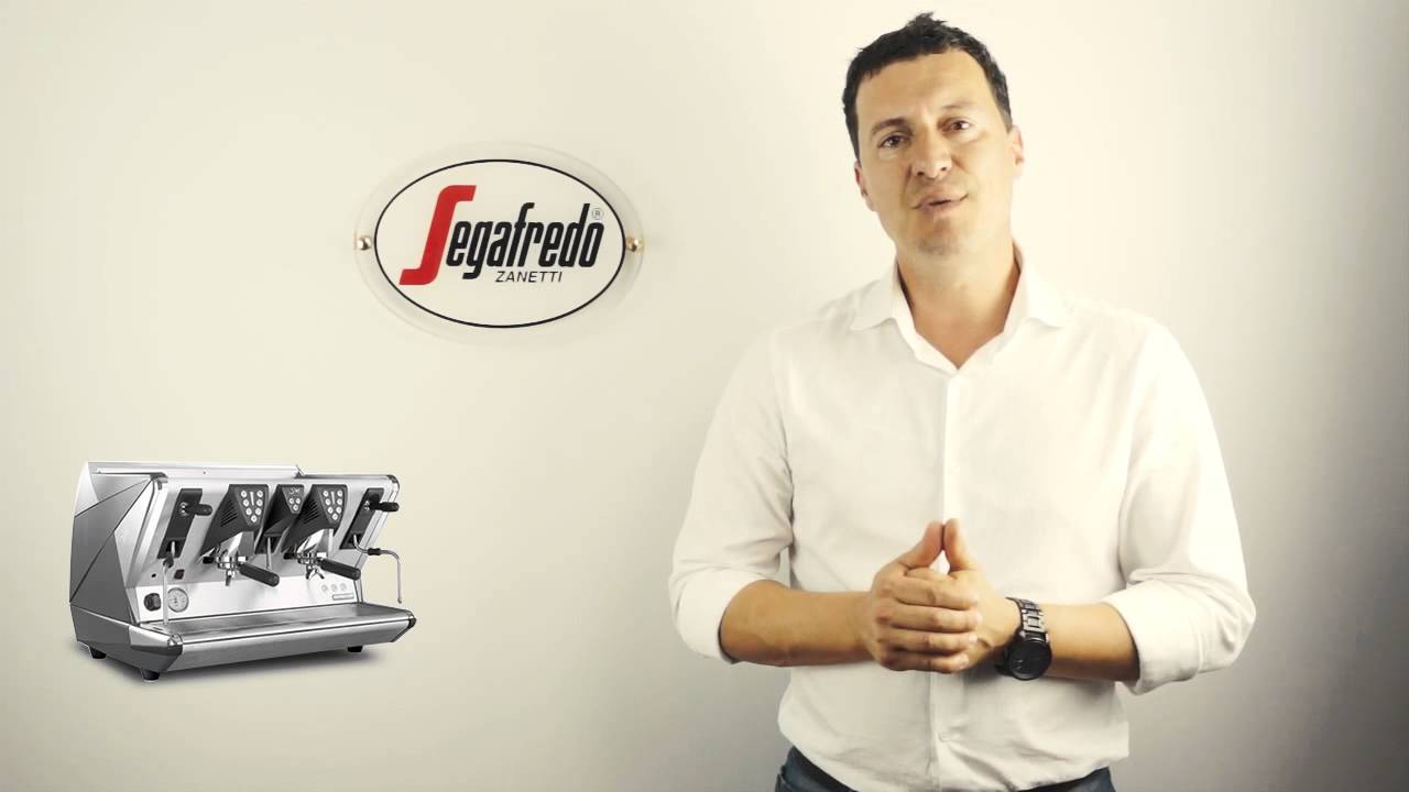 Commercial coffee machines segafredo - YouTube