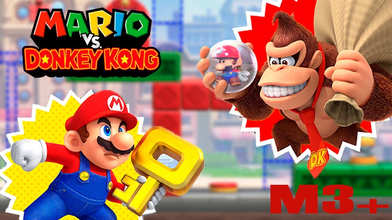 Mario VS. Donkey Kong. Montaña de fuego + - YouTube