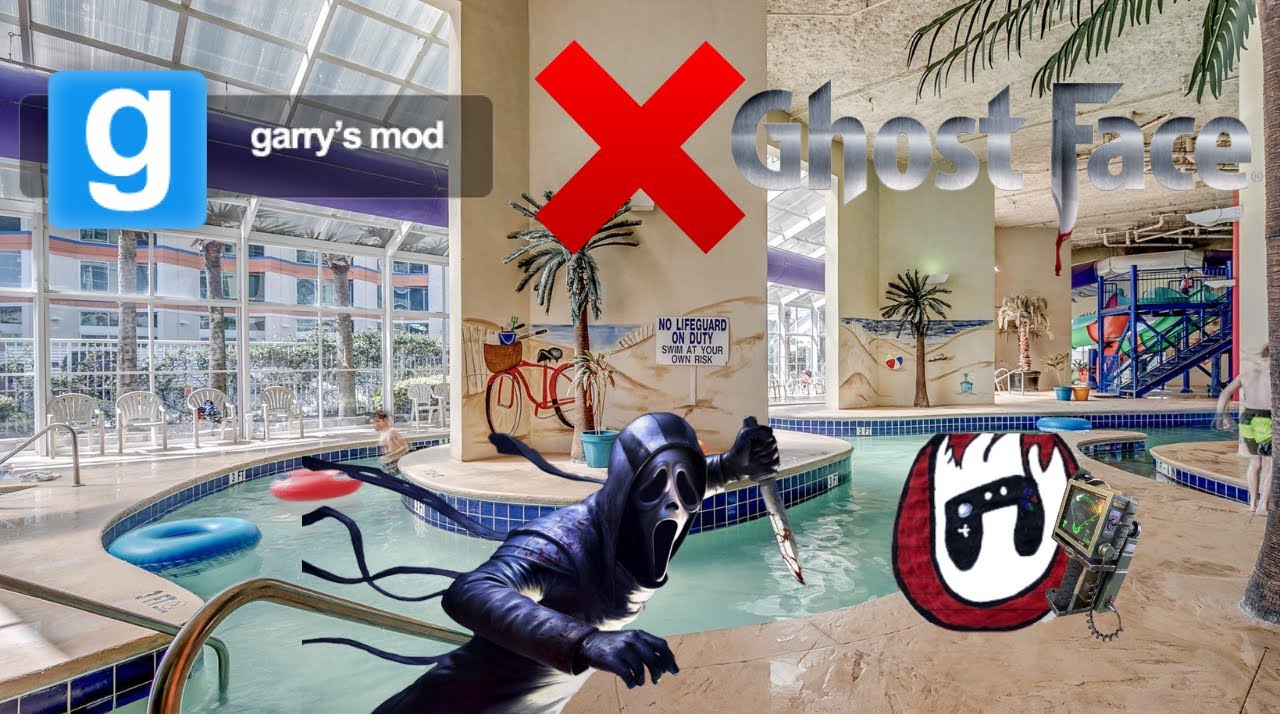 Hunted by Ghostface in a Water Park! (Gmod Horror) - YouTube