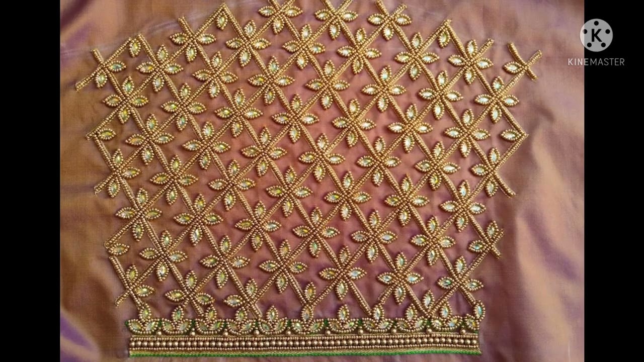 latest maggam work designs on hands /aari work hands designs images ...