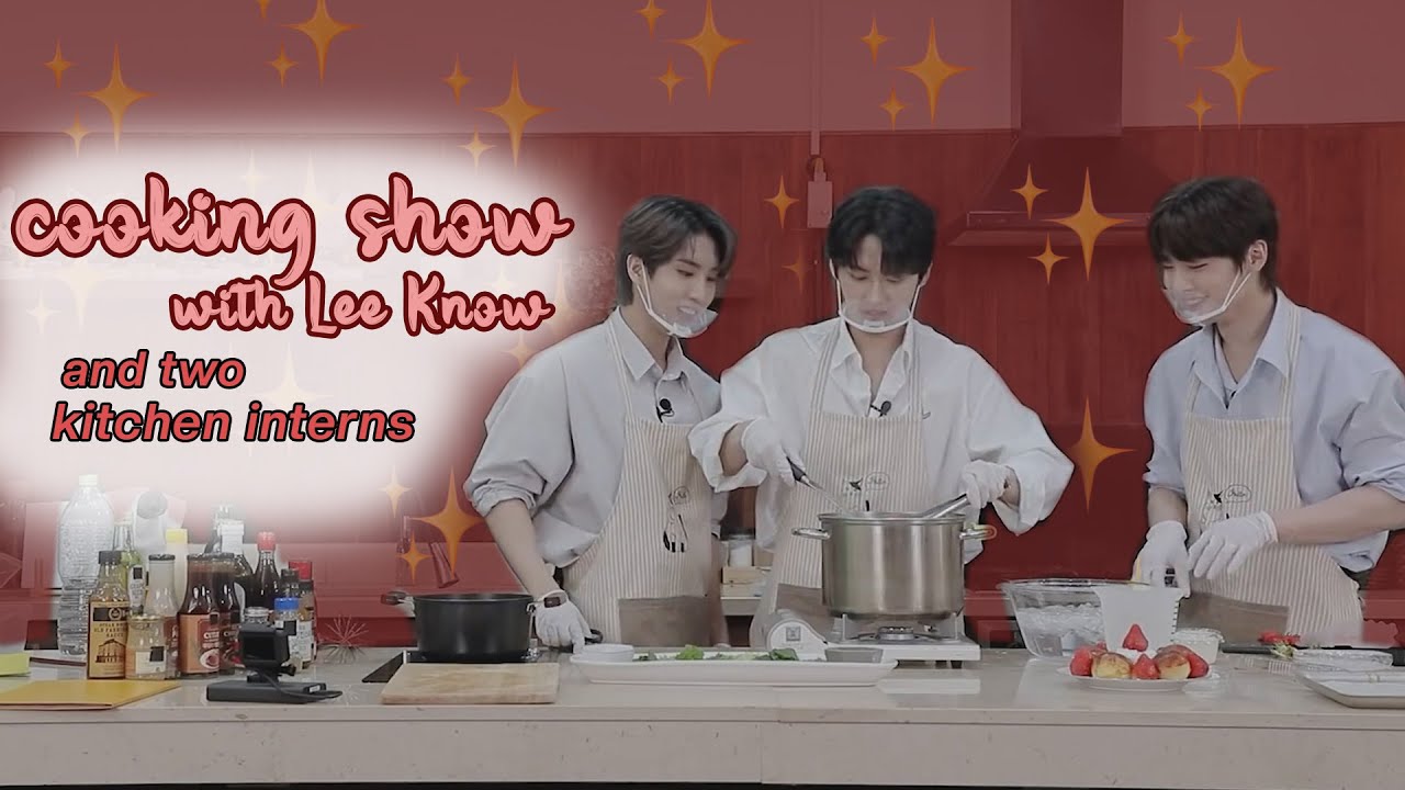 lee know can cook but in and han are learning - YouTube