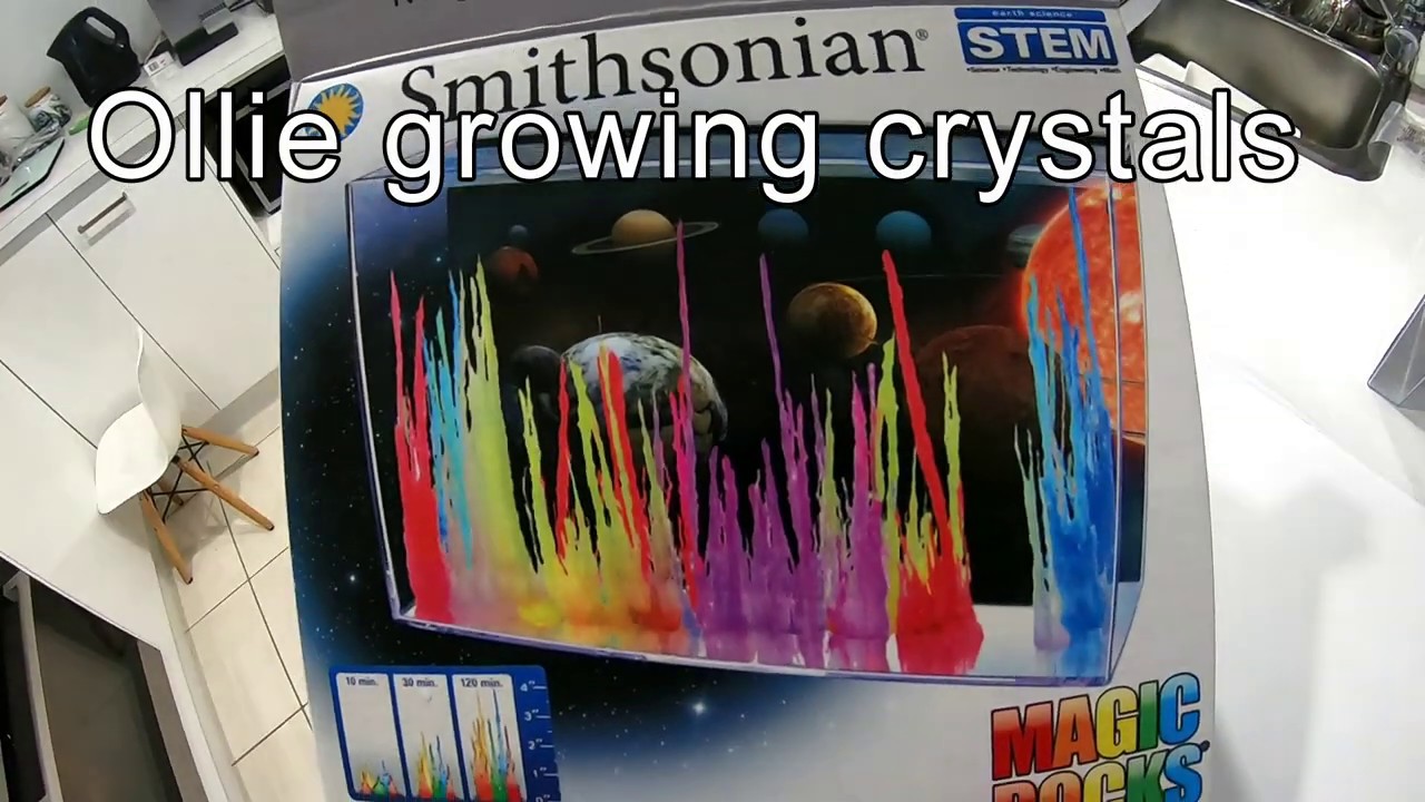 Growing magic crystals - YouTube