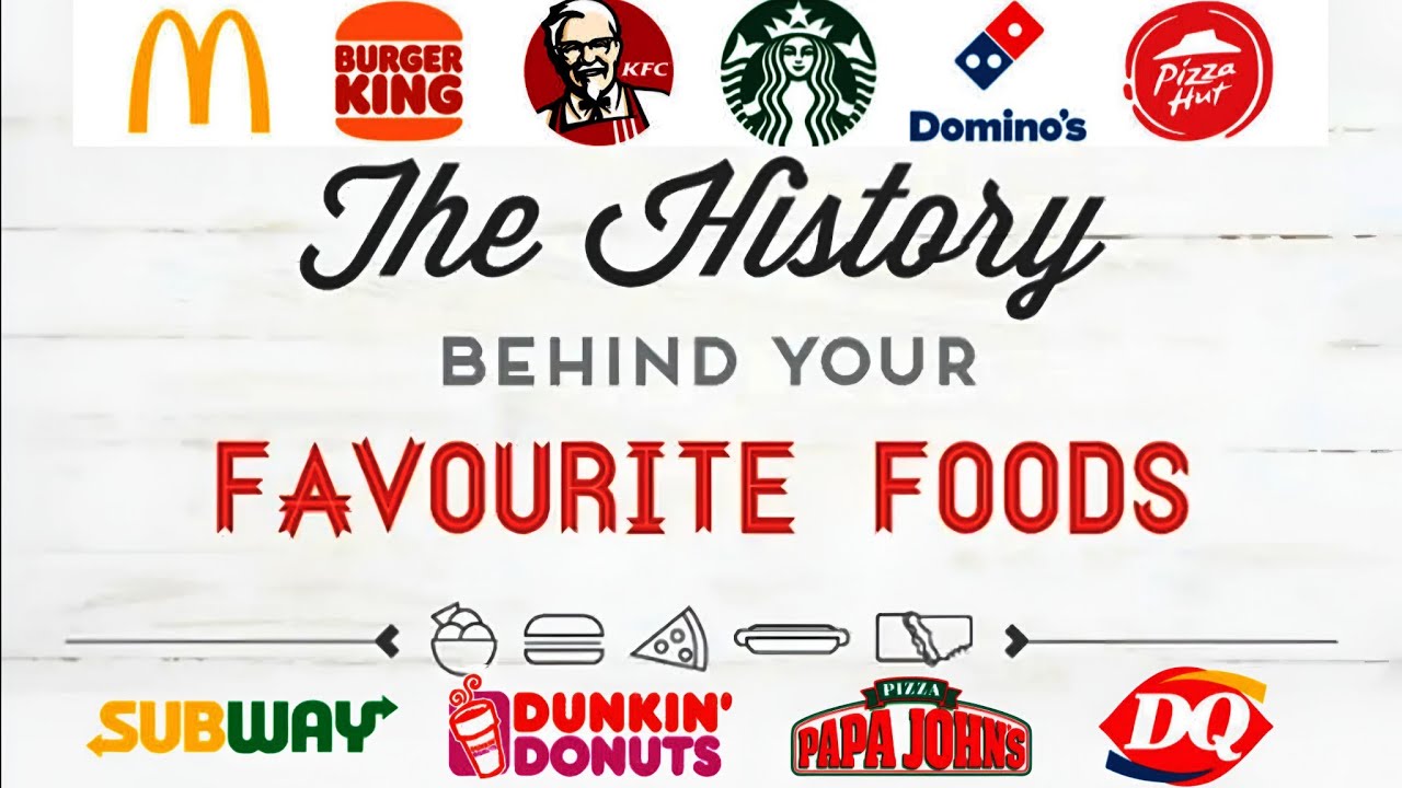 The Story Behind Fast Food! Fast food facts that you didn't know - YouTube