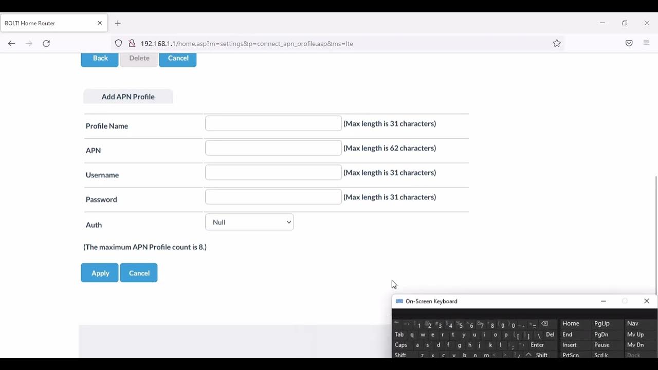 Cara Setting APN Byu PL100 Bolt - YouTube