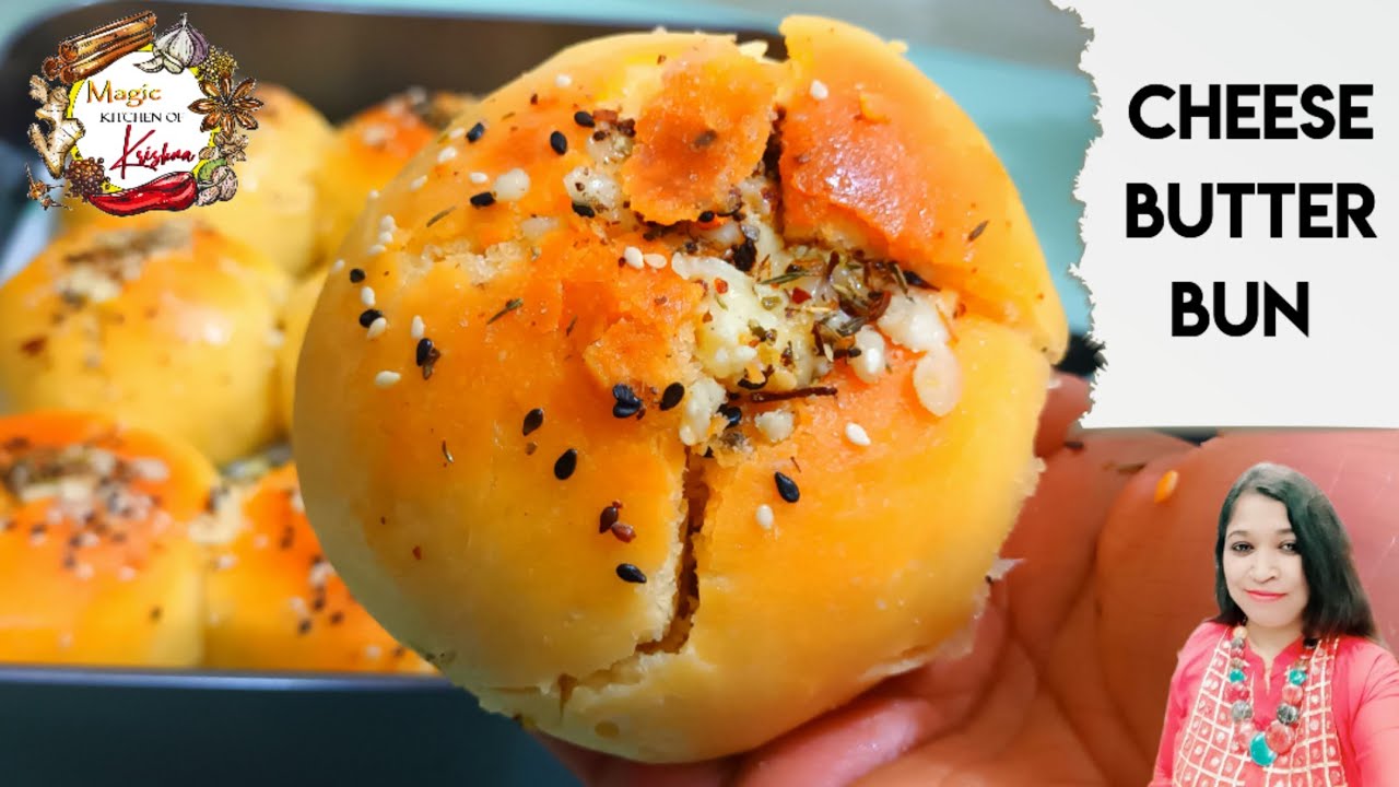 Cheese Butter Bun recipe/Homemade Butter Cheese Bun /Magic kitchen of ...