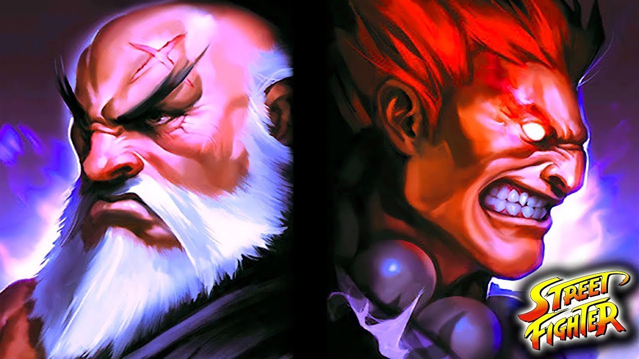 THE SHOCKING STORY OF AKUMA AND GOUKEN STREET FIGHTER - YouTube