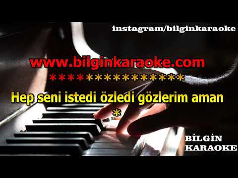 Nilüfer - Aman (Karaoke) Türkçe