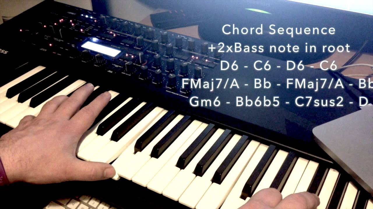 Short chord progression improvisation on the Access VirusTI - YouTube