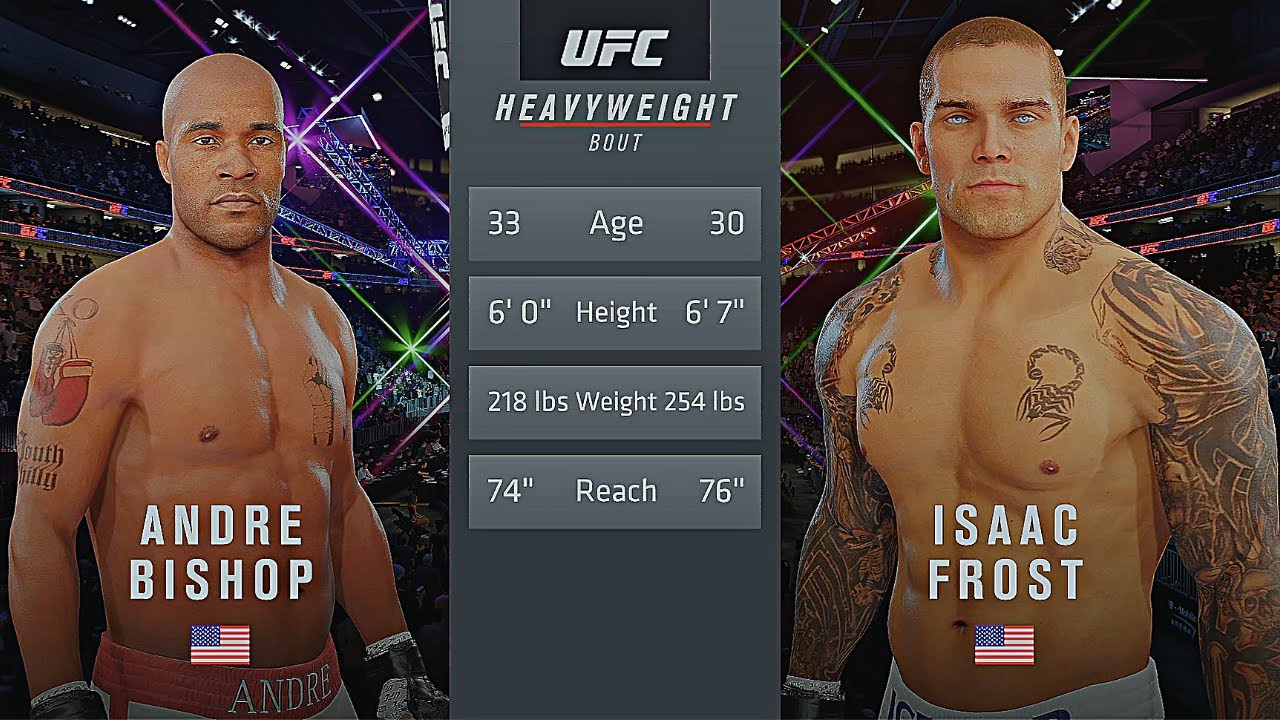 Andre Bishop Vs. Isaac Frost 2 : UFC 4 Gameplay (Legendary Difficulty ...