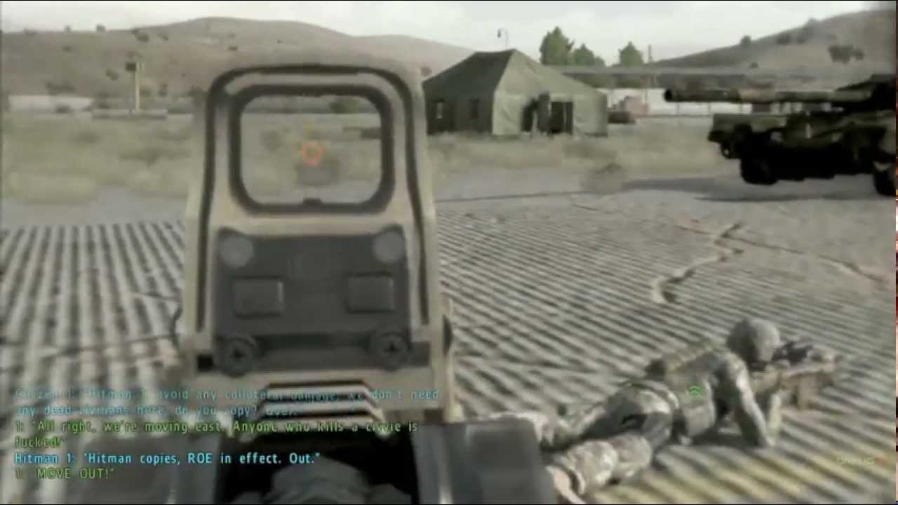 ARMA 2 - Operation Arrowhead - first gameplay - YouTube