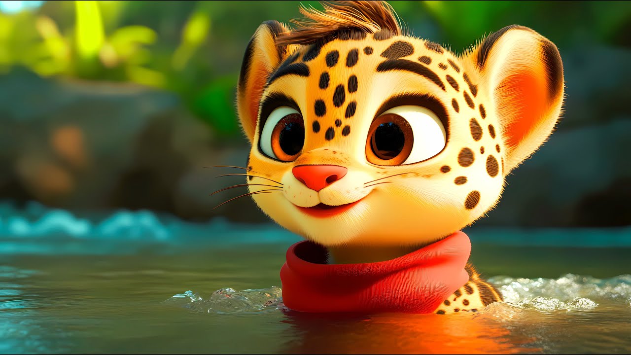 LIA, THE BRAVE JAGUAR - English Storytime | Fairy Tales | Kids Cartoon ...