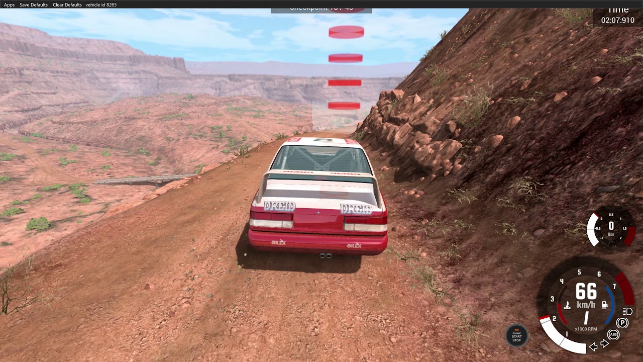 Beam NG rally stage - YouTube