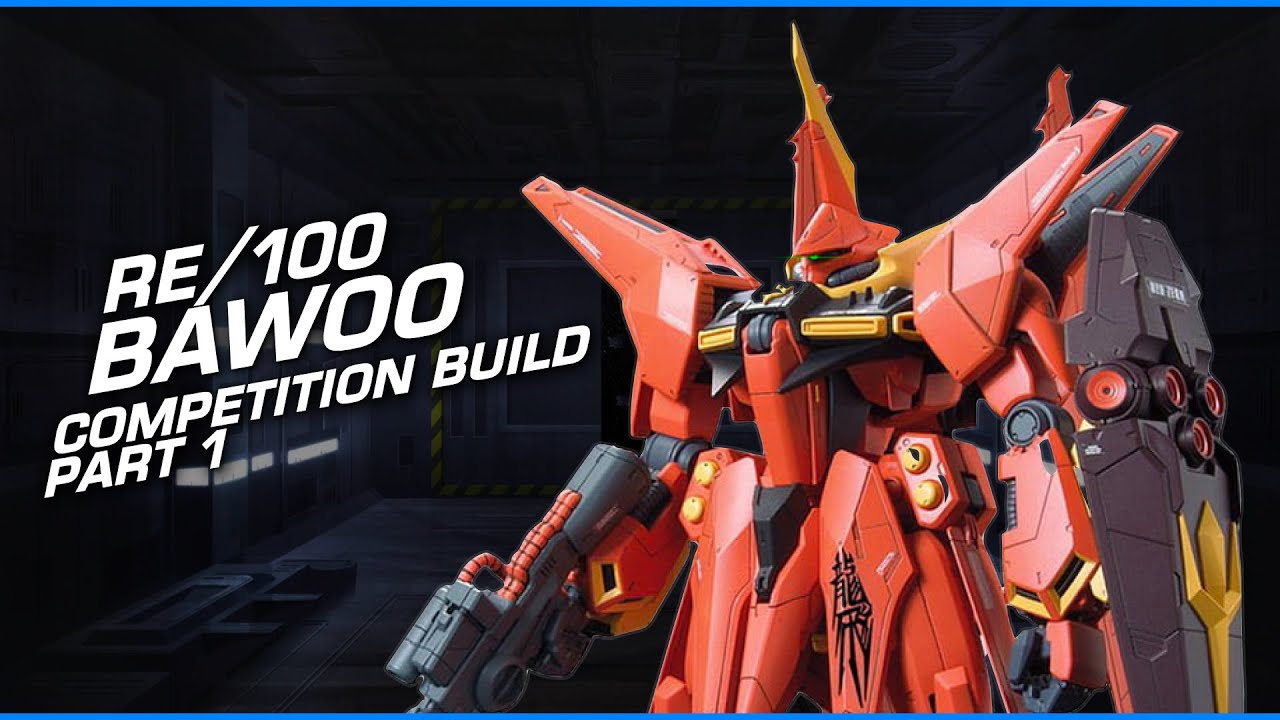 RE/100 Bawoo Competition Build Part 1/??? | Midnight Hatter LIVE - YouTube
