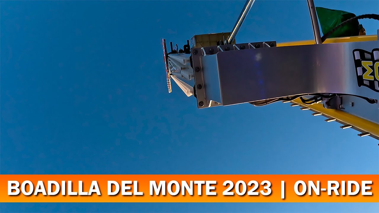 MONSTER MAXX | ON-RIDE POV | Boadilla del Monte 2023 - Ferias A TOPE ...