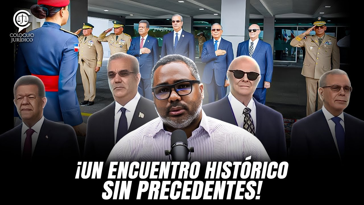 Cordial y estratégica reunión de los presidentes dominicanos - YouTube