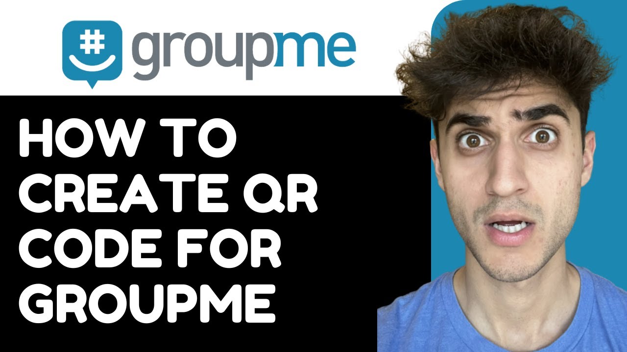 How to Create QR code for GroupMe - YouTube