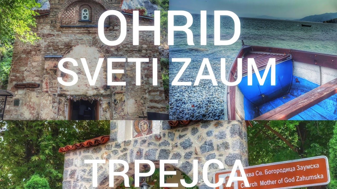 Ohrid -Trpejca - Sveti Zaum #ohrid #northmacedonia #byboat - YouTube