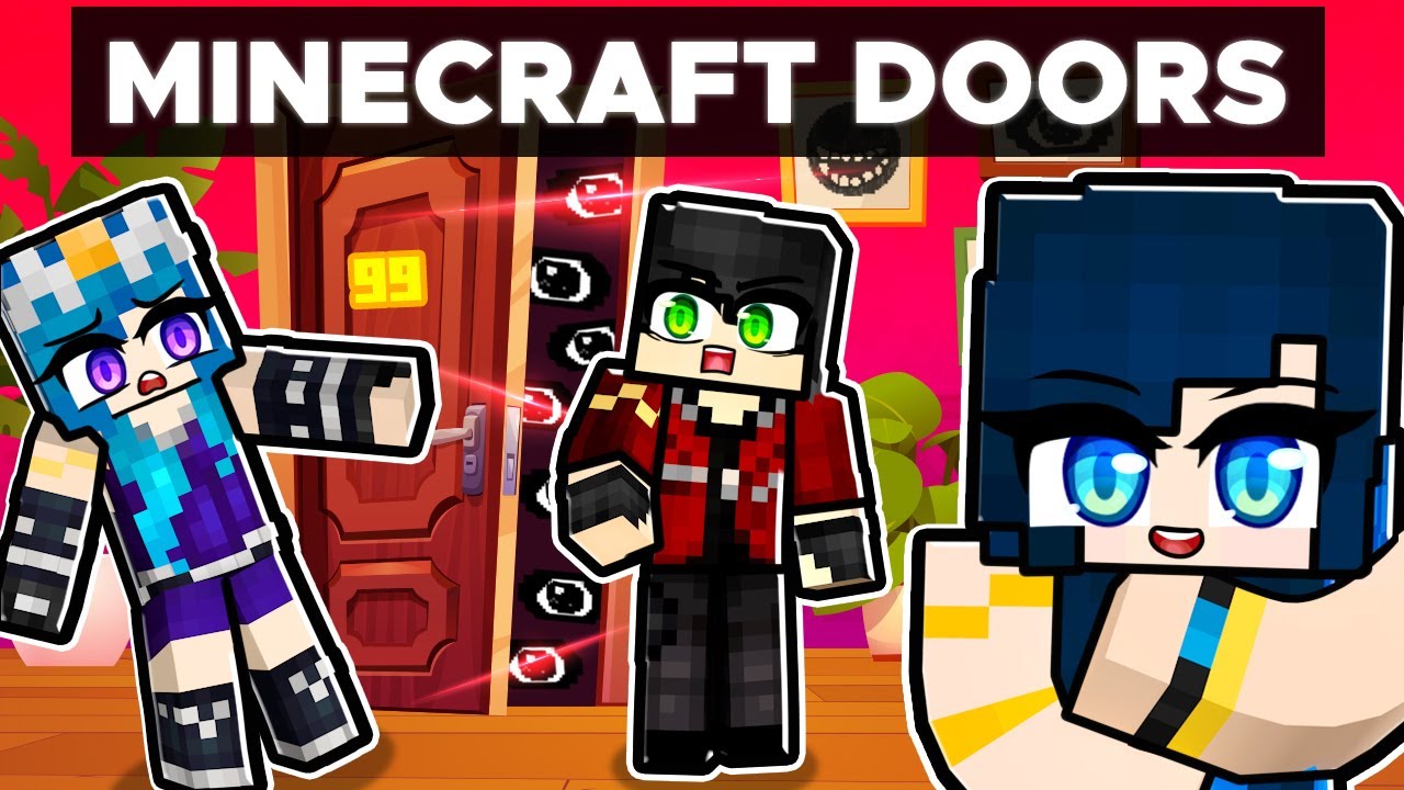 MINECRAFT DOORS... - YouTube