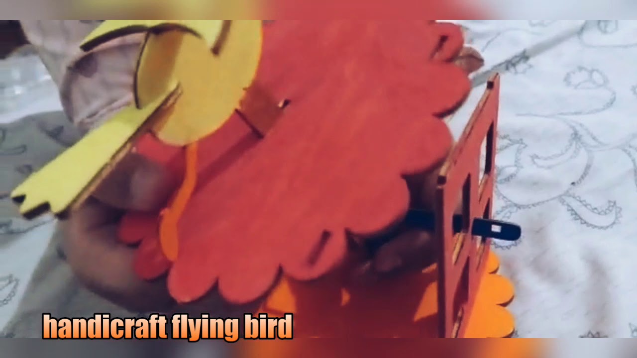 Handicraft Flying Bird - YouTube