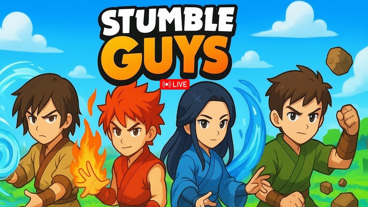 🌀 Stumble Guys LIVE | New Avatar Update 🎭 | Funny Moments & Custom ...