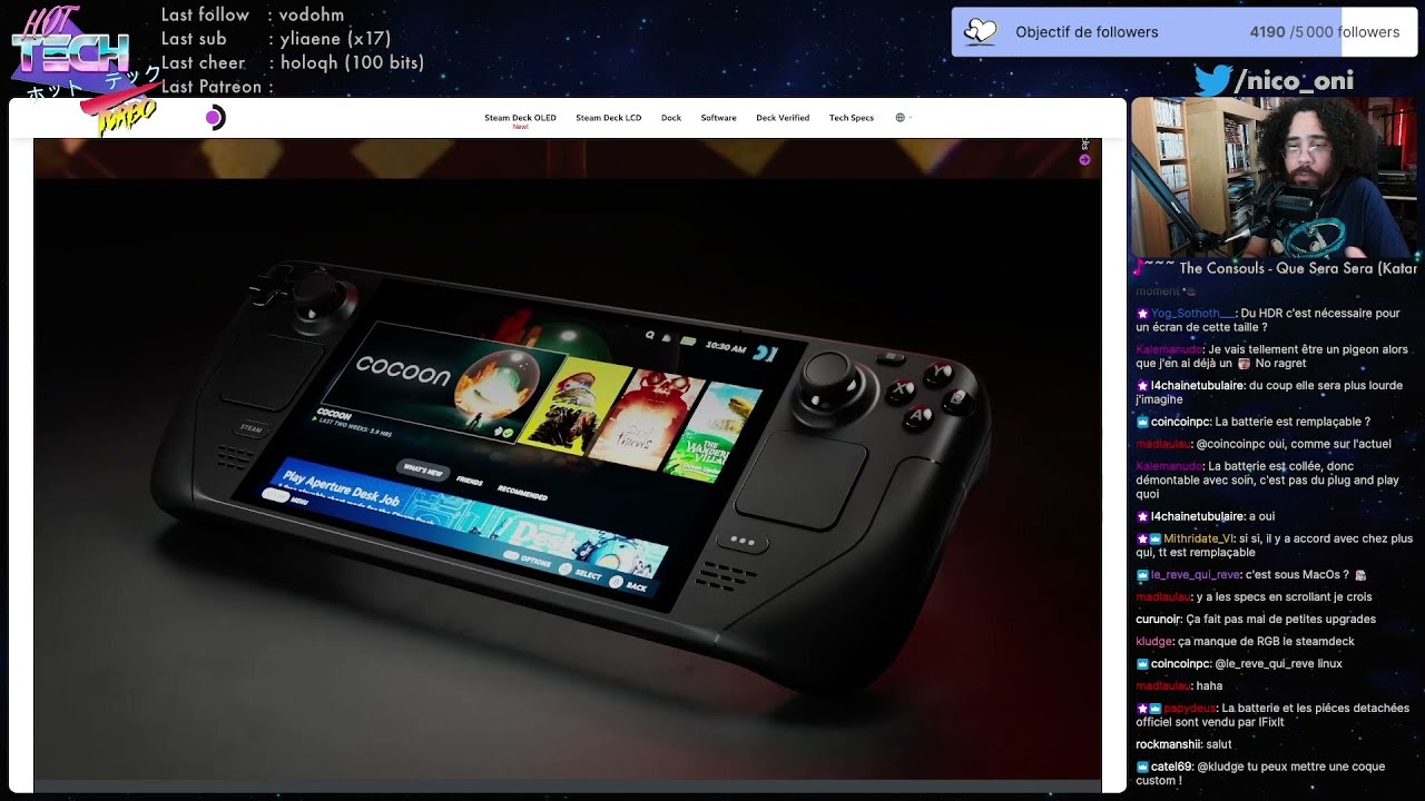 Hot Tech Turbo | Valve lance un Steam Deck OLED - YouTube