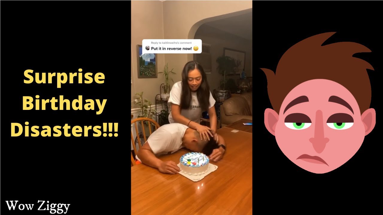 Has Your Birthday Party Ever Been Ruined? Watch Funny Surprise Birthday ...