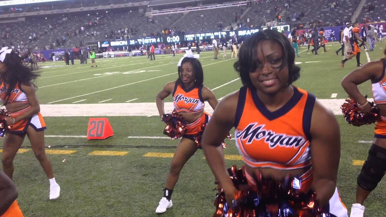 We are the Bears - Morgan State Cheerleaders - Celebrating Victory ...