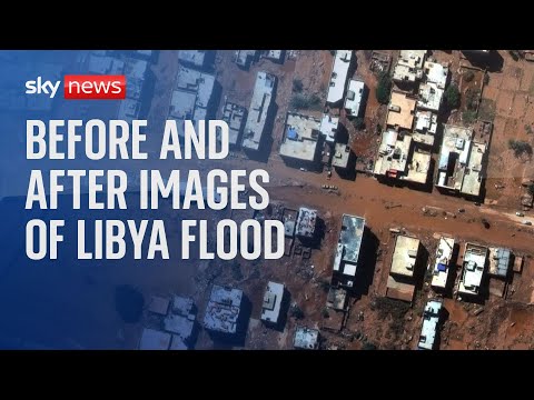 Libya floods: Before and after satellite images - The Global Herald