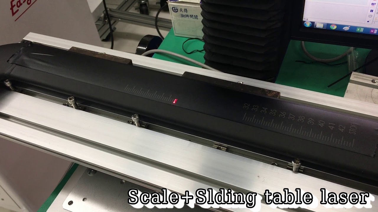 Laser Marking Scale + Sliding table Laser EasyLight (Khắc laser เลเซอร์ ...