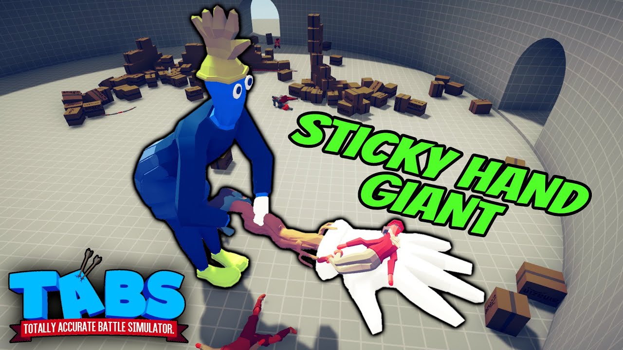 Sticky Hand Giant vs EVERY FACTION - Totally Accurate Battle Simulator ...