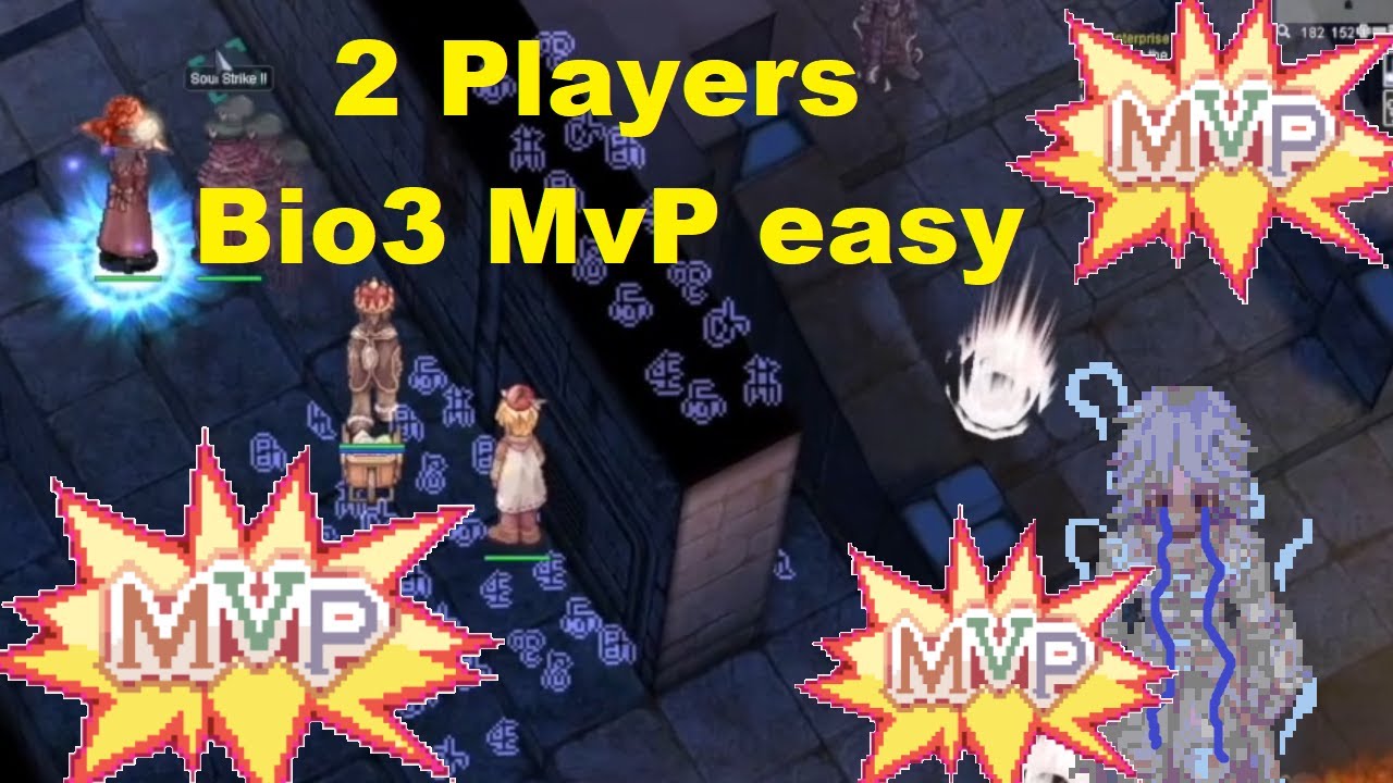 Ragnarok PreRenewal - BioLab 3 MvP - 2 players No Tank - part (1/2): WS ...