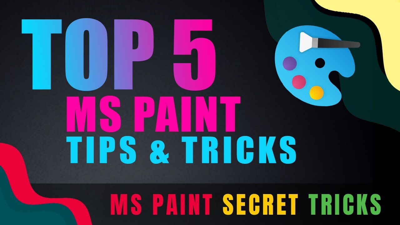 MS Paint Tips and Tricks | MS Paint Hidden Tricks | MS Paint Secret ...