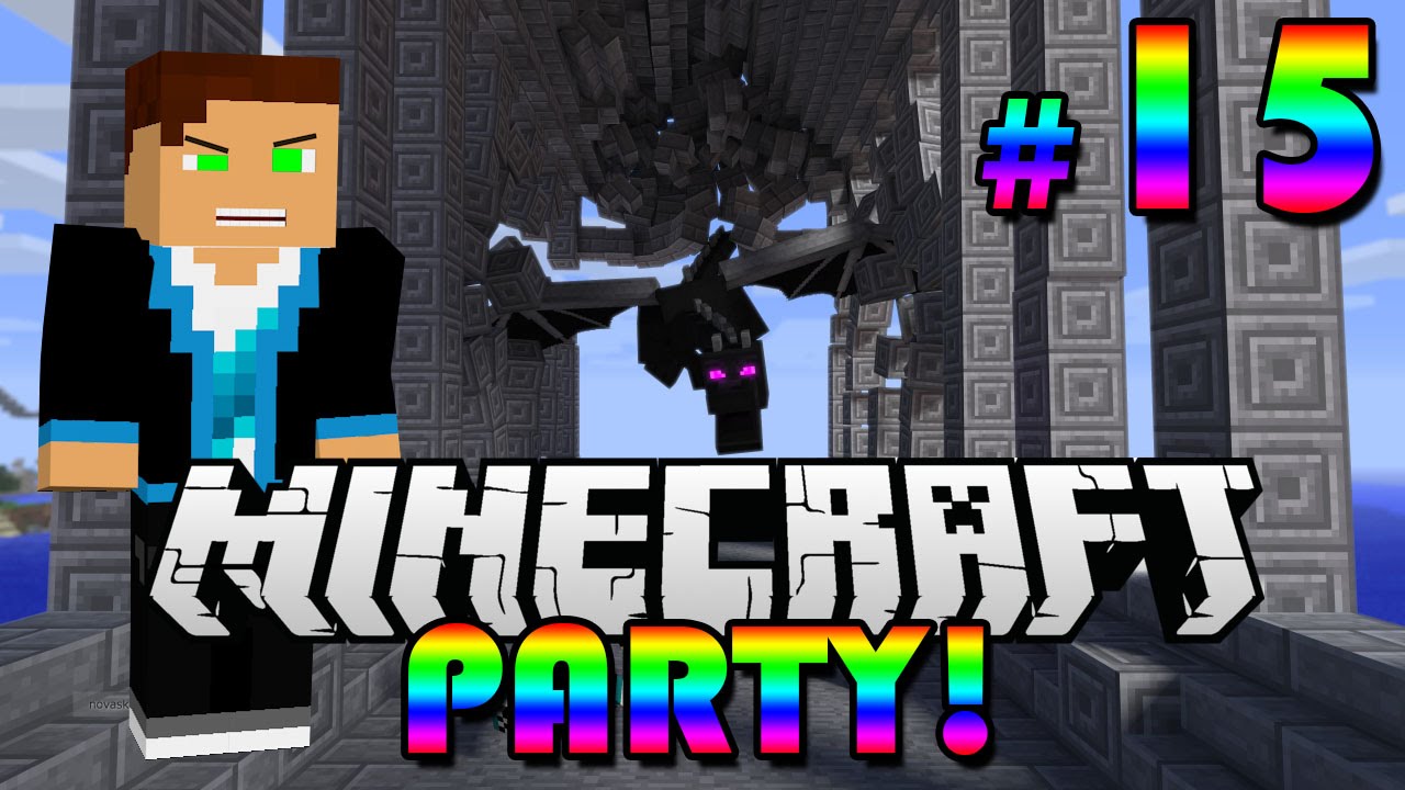 Minecraft Party! #15 | Vertez & Hunter Bright - YouTube