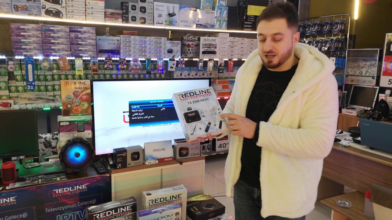 شرح عن جميع ريسيفرات ريدلاين Redline جميع الاصدارات iptv و اجهزة ...