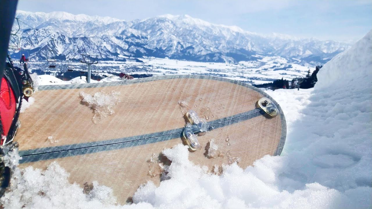 スノーボード作ってみた【How to make a snowboard】【自作】【DIY】 - YouTube