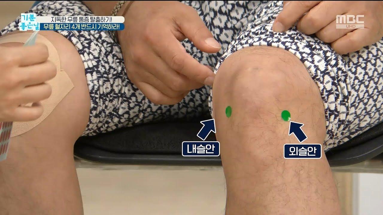 [HEALTH] Knee pain? 4 acupuncture points to remember , 기분 좋은 날 20191018 ...