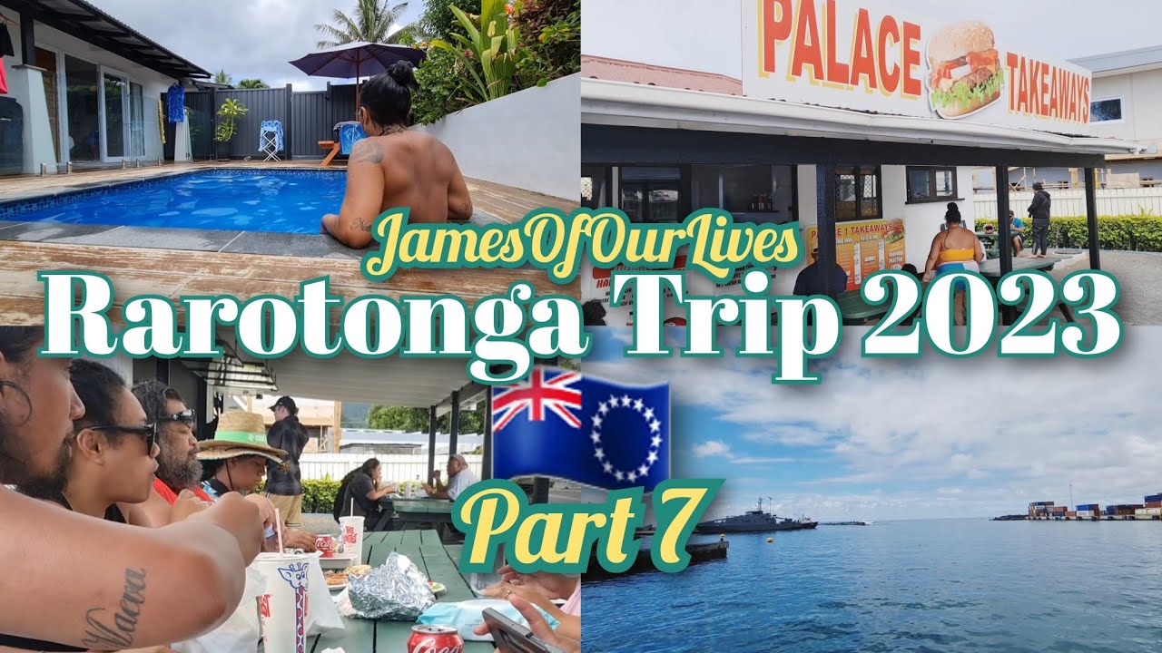 Rarotonga Holiday Pt.7 | POOL and PALACE TAKEAWAYS | Cookislands - YouTube