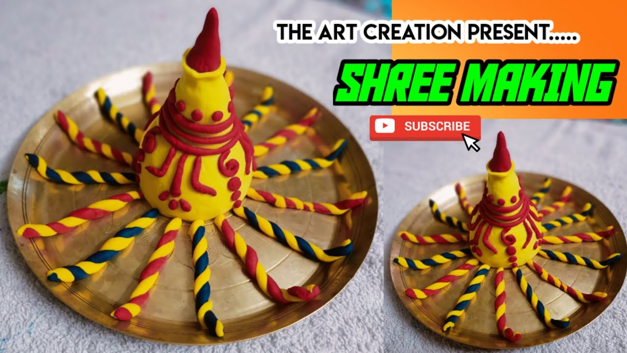 How to make Shree for Bengali Puja and wedding|Shree Making/Handmade ...