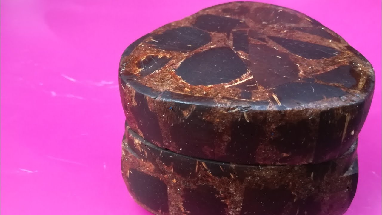 Coconut shell jewelry box - YouTube