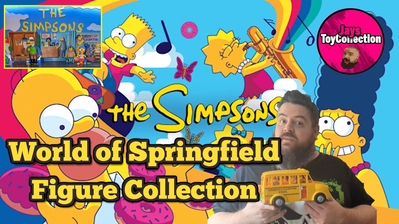 Simpsons World of Springfield Collection Tour 2024 Playmates WOS ...