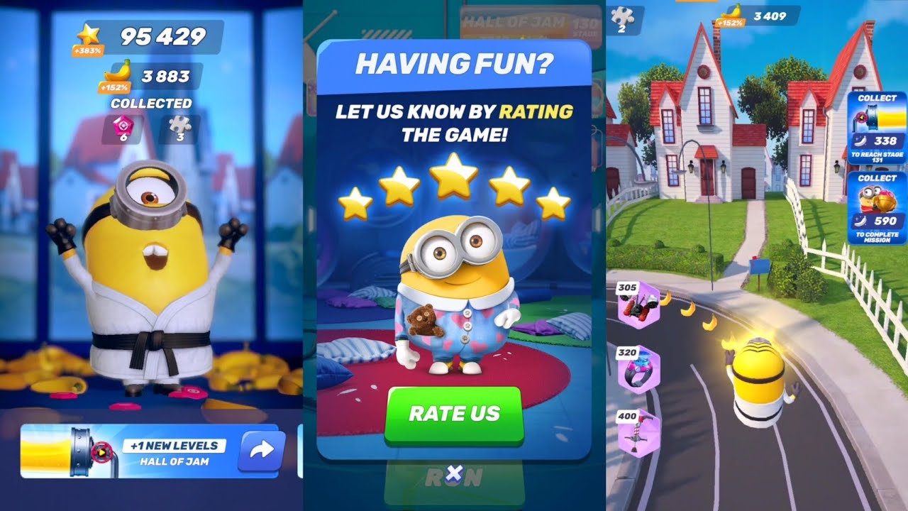New Minion rush gameplay day 22 Running game - YouTube