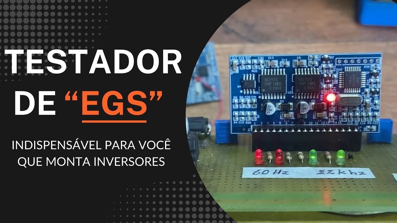 COMO TESTAR A EGS002 ANTES DE COLOCAR NO INVERSOR - YouTube