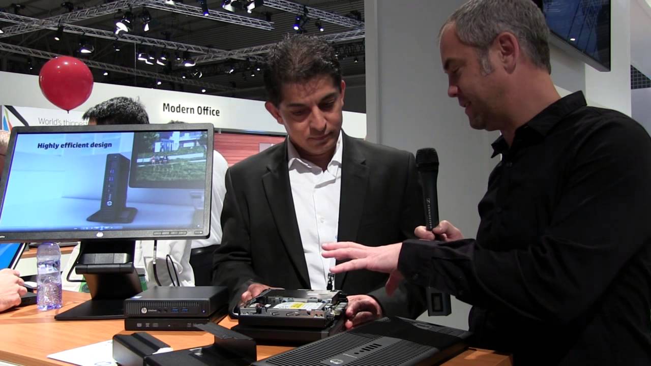 HP EliteDesk 800 Desktop Mini and Accessories - YouTube