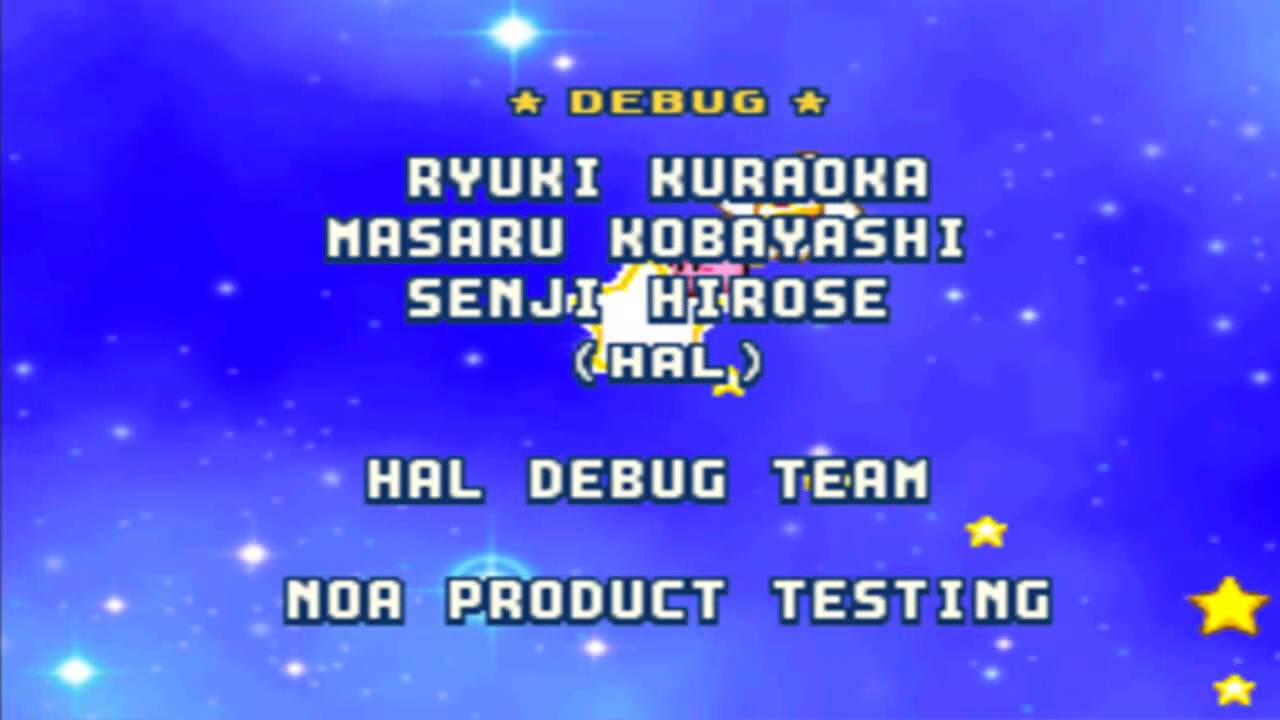 Kirby:Squeak Squad Episode 53 - Credits - YouTube