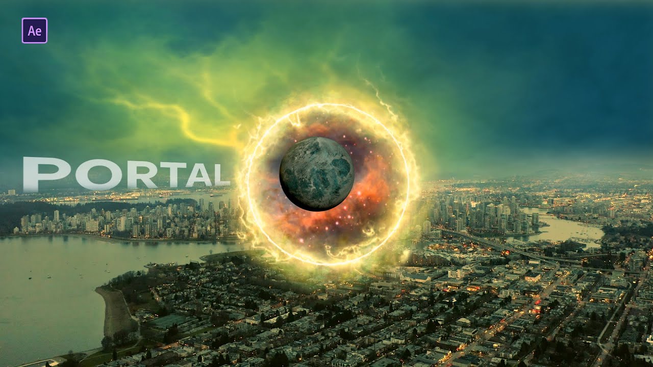 Dark Dimension portal in After Effect - YouTube