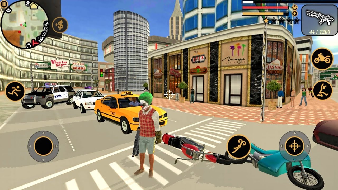 Vegas Crime Simulator #10 - Android IOS gameplay walkthrough - YouTube