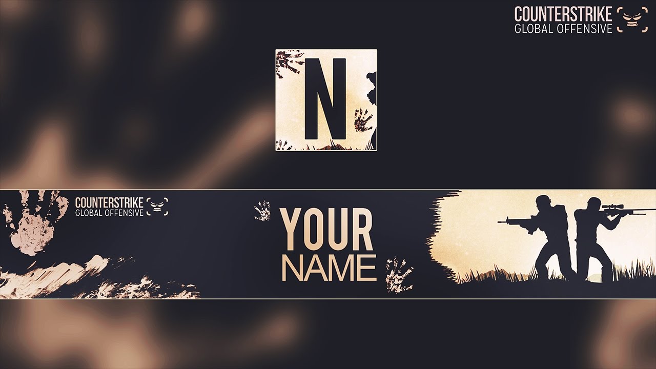Awsome Banner & Avatar Youtube Template [FREE Download] FOR 815!SUBS ...