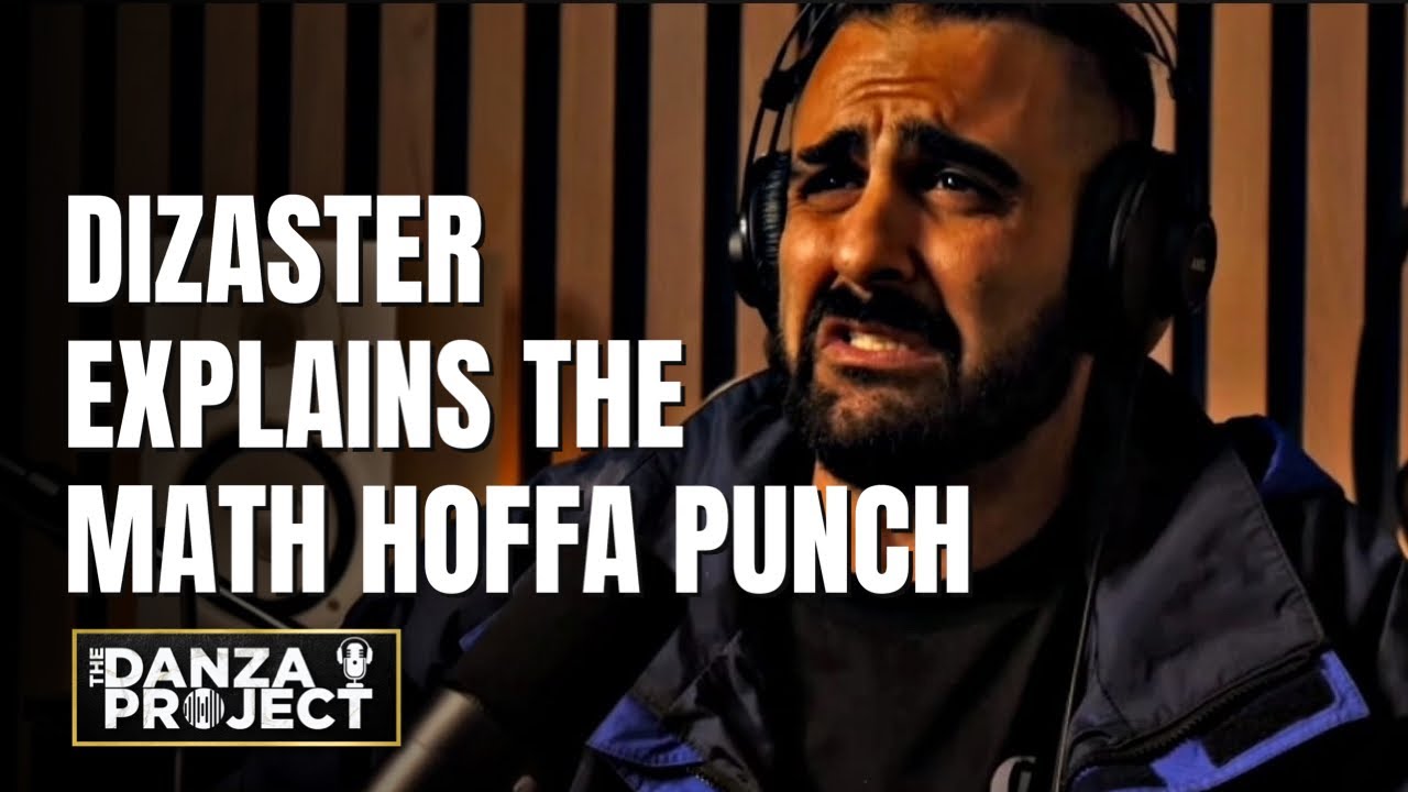 DIZASTER breaks down the MATH HOFFA fight - YouTube